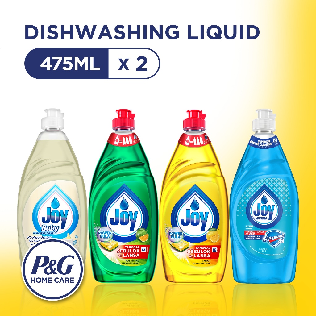Joy Dishwashing Liquid Kalamansi Lemon Baby Antibac Hygiene Bundle ...