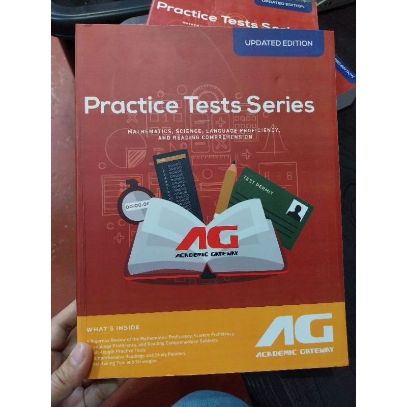 PRACTICE TEST SERIES Updated edition | Shopee Philippines