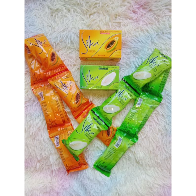 SILKA Skin Whitening Soap 65g,90g and 135g | Shopee Philippines