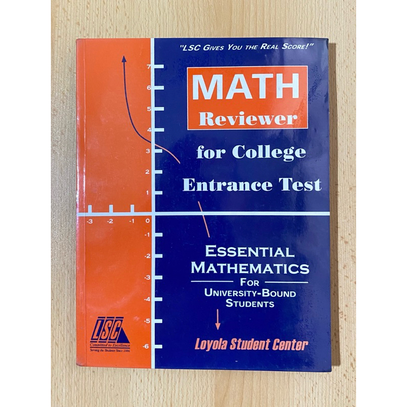 LSC Math Reviewer for College Entrance Test - Essential Mathematics for ...