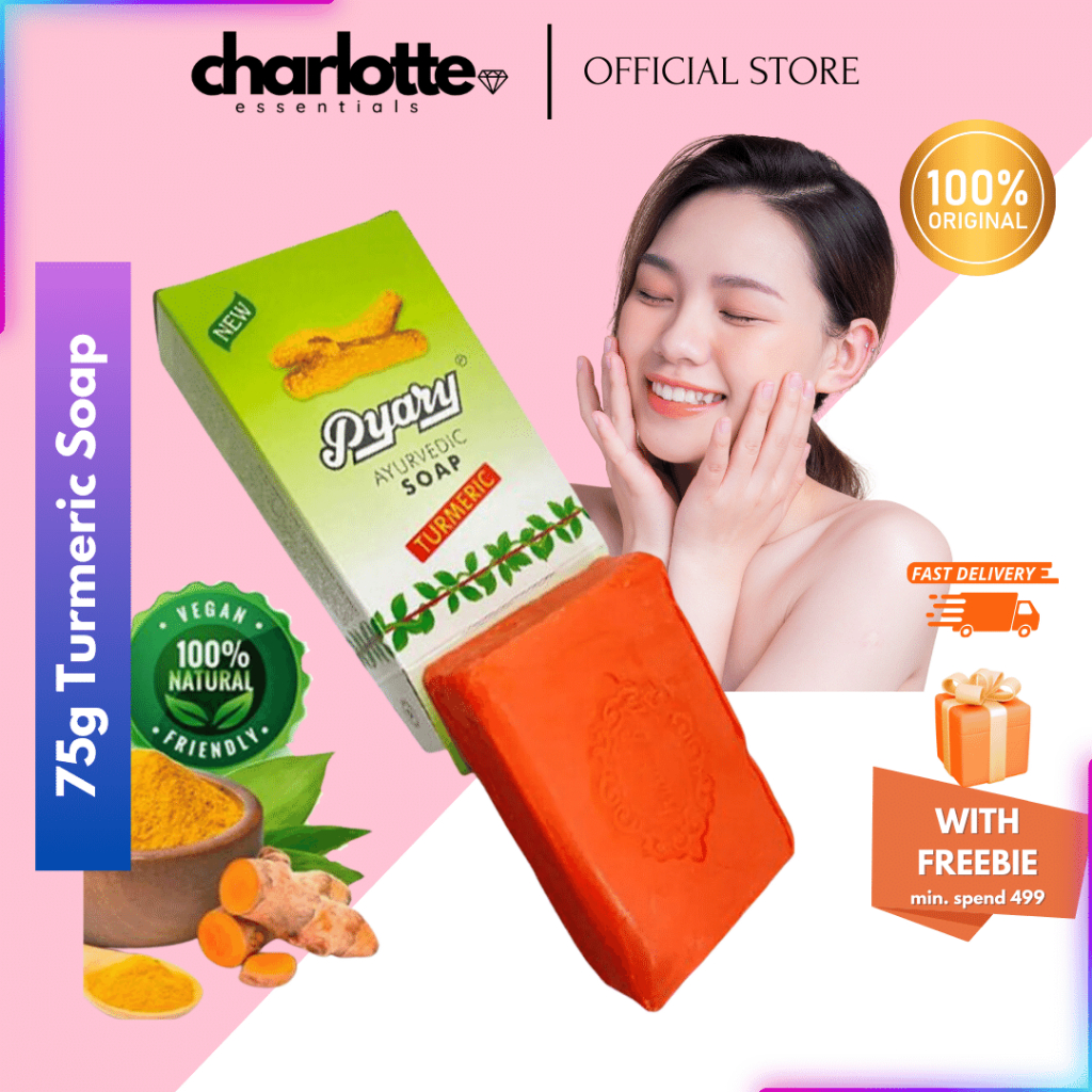 AUTHENTIC Pyary Turmeric Soap Original | Shopee Philippines