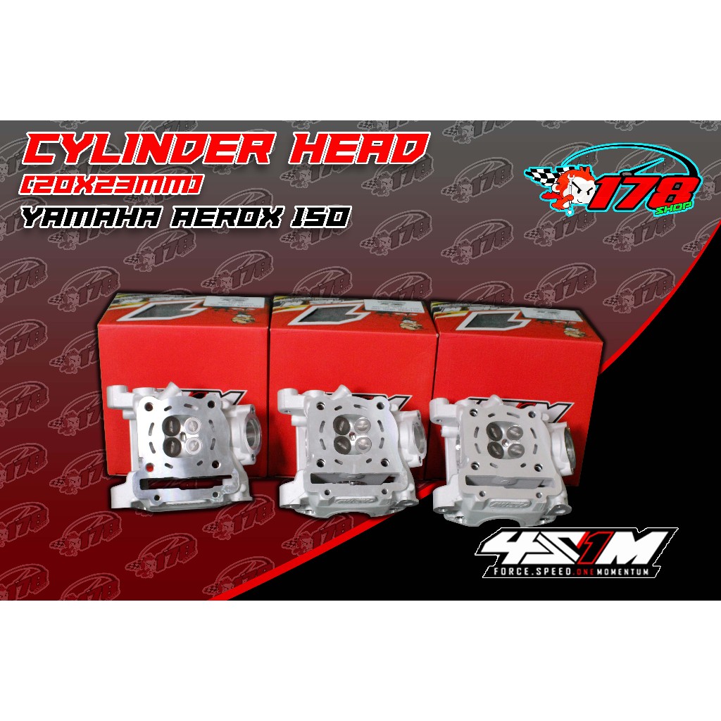 4S1M head aerox v1/v2/nmax v2 20/23 23/26 cnc | Shopee Philippines