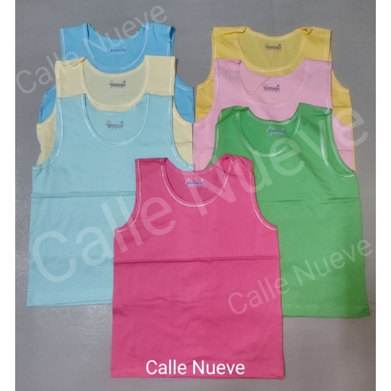 Kentucky Sabrina Assorted Colored Sando for Girls (6pcs/packed ...