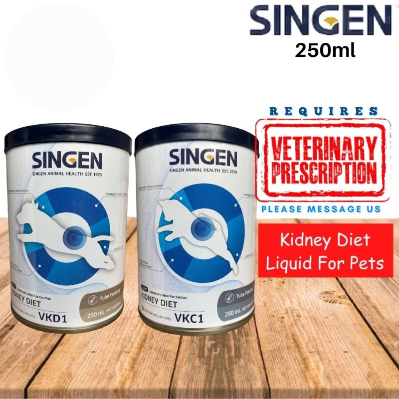 SINGEN Kidney Liquid Diet for Dogs&Cats 250ml. | Shopee Philippines