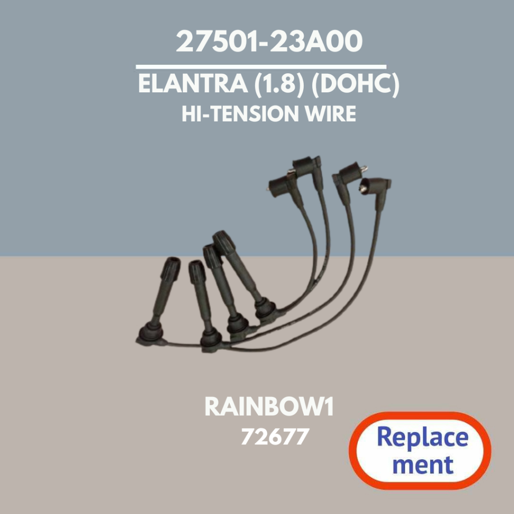 HI-TENSION WIRE for HYUNDAI ELANTRA (1.8) (DOHC) [REPLACEMENT] Part ...
