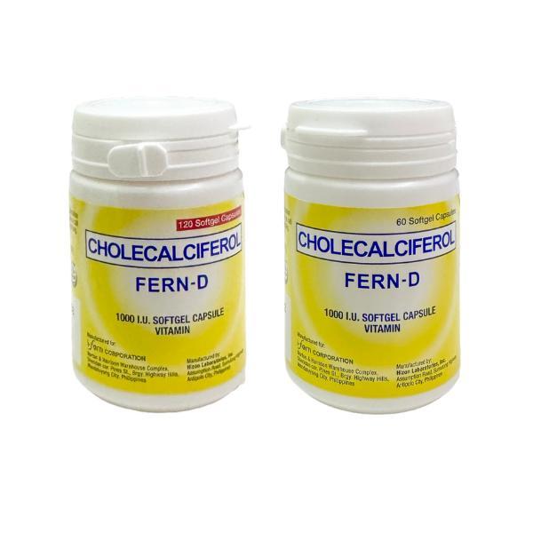 Fern-D (60 Softgel Capsules / 120 Softgel Capsules) | Shopee Philippines