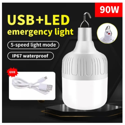 5 Modes Rechargeable Light With USB Cable LED Chargeable Light ...