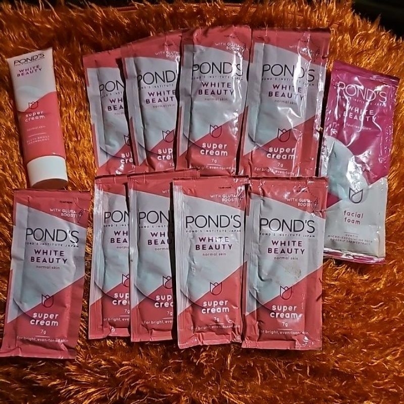 PONDS CREAM SACHET WITH 20G TUBE SUPER CREAM | Shopee Philippines