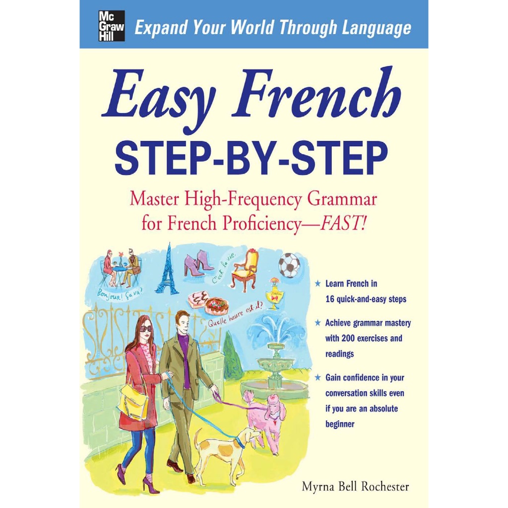 Easy French Step-by-Step (Myrna Bell Rochester) | 399 Pages | Booklet ...