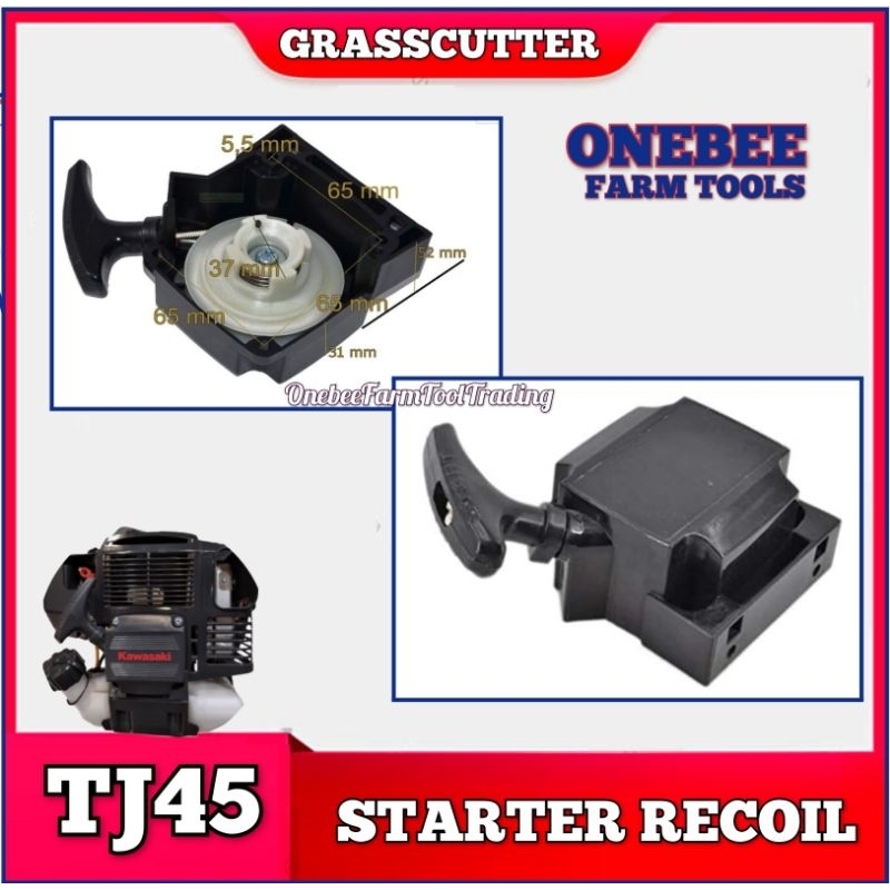 TJ45E KAWASAKI 2 STROKE GRASSCUTTER RECOIL STARTER | Shopee Philippines