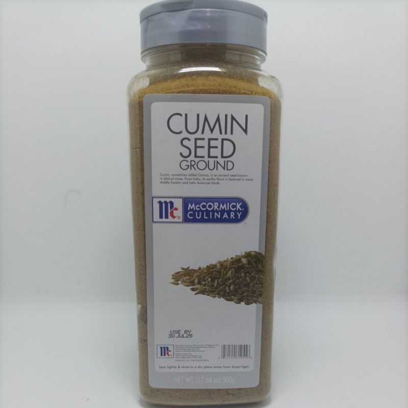 McCormick Cumin Seed Ground 500g Pet Bots | Shopee Philippines