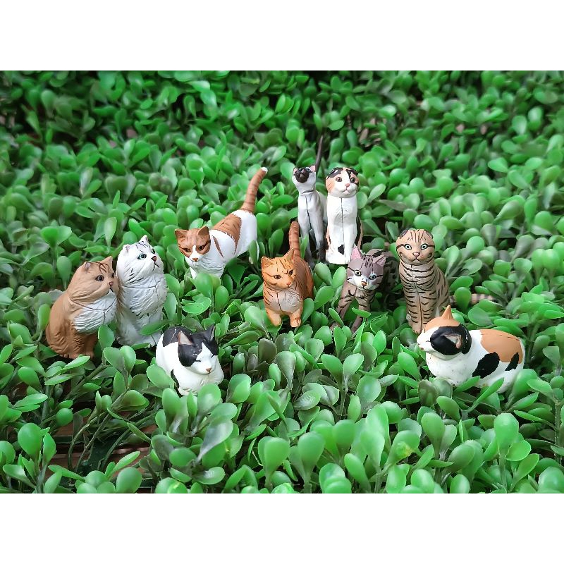 Kaiyodo Miniature / Realistic animal figures (Cat Animals) | Shopee ...