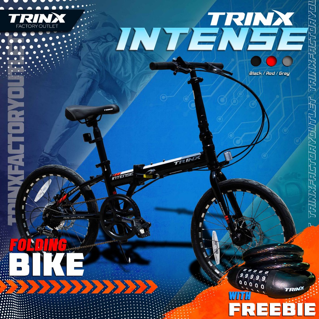 Trinx Intense 20" Folding Bike | Shopee Philippines