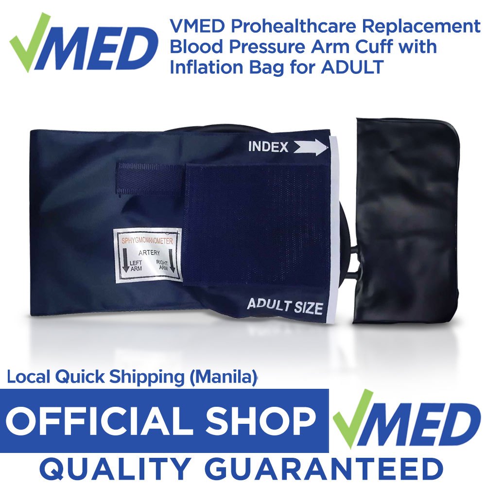 VMED Prohealthcare Replacement Blood Pressure Arm Cuff with Inflation ...