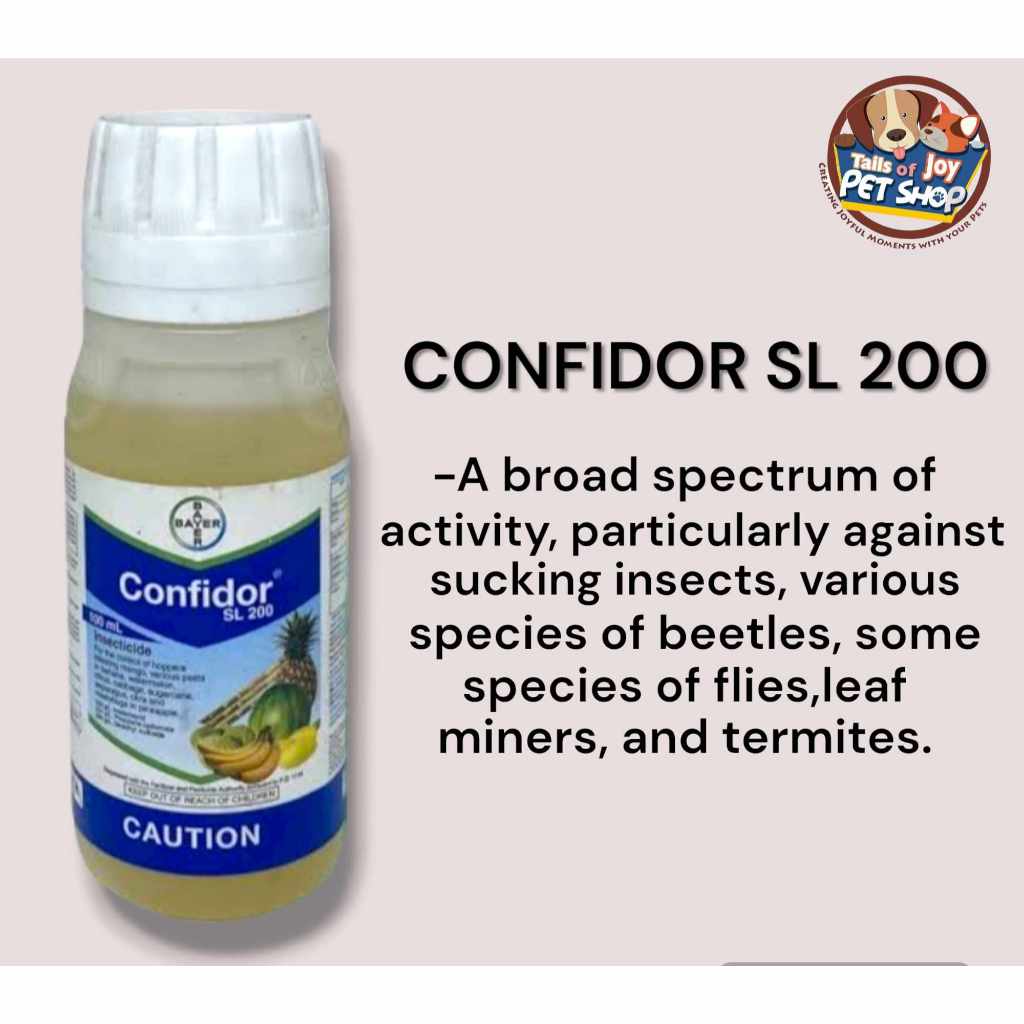 TOJ! Confidor SL 200 100ml Insecticide | Shopee Philippines