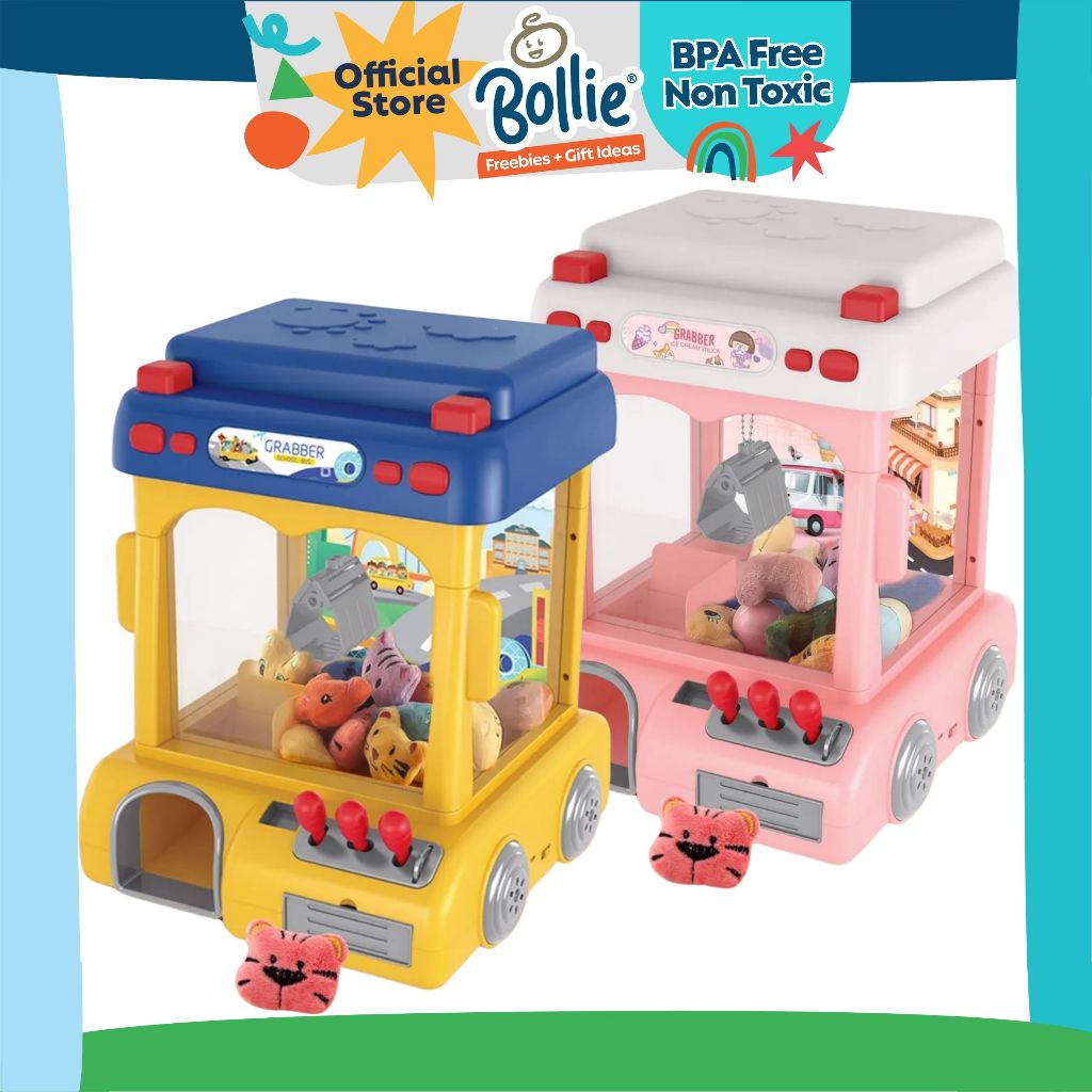 Bollie Baby School Bus Claw Machine Toy for Kids | Shopee Philippines