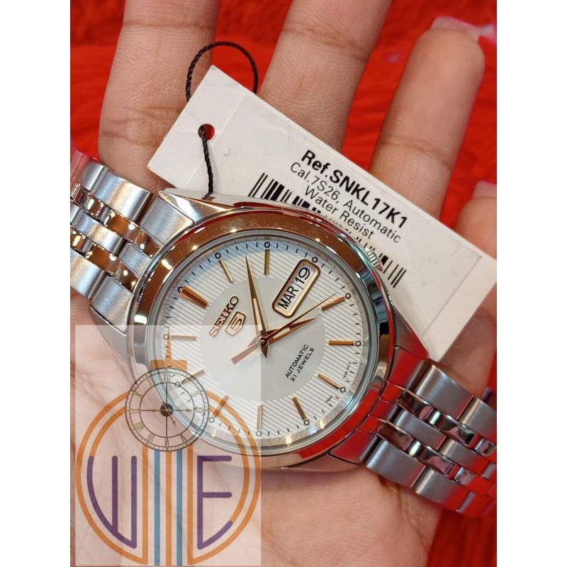 Seiko 5 Automatic Men's Silver SNKL17K1 | Shopee Philippines Seiko 5 Automatic Men's Silver SNKL17K1 | Shopee Philippines