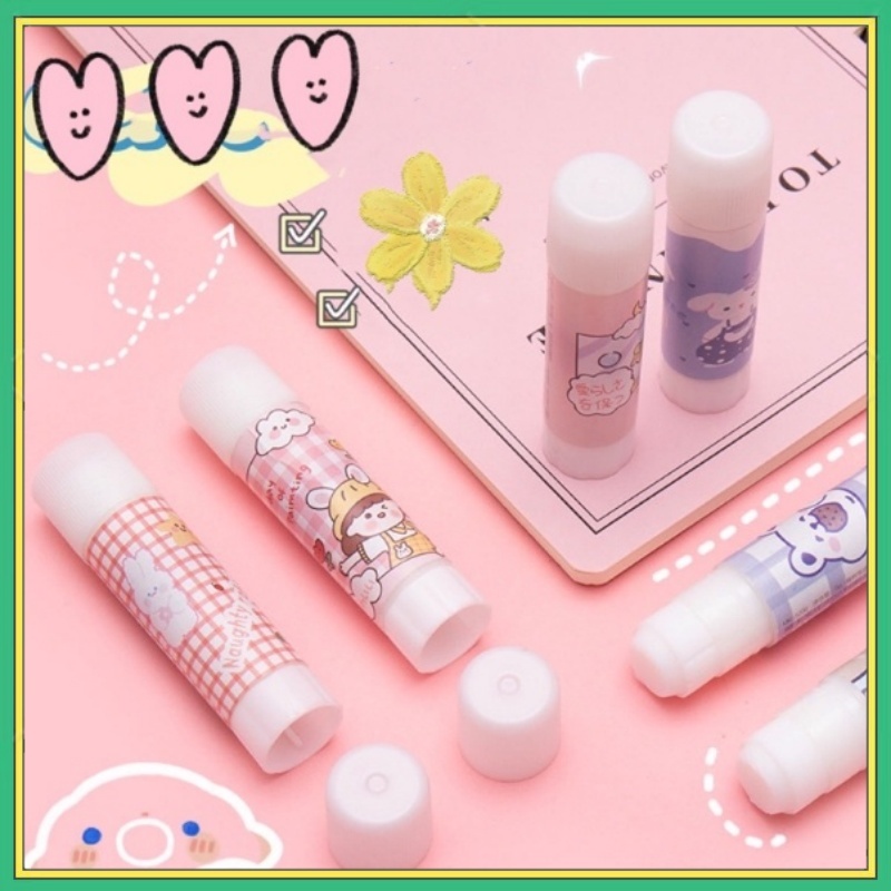 1pcs Cute Cartoon Solid Glue High Viscosity 9g Office PVA Glue Stick ...
