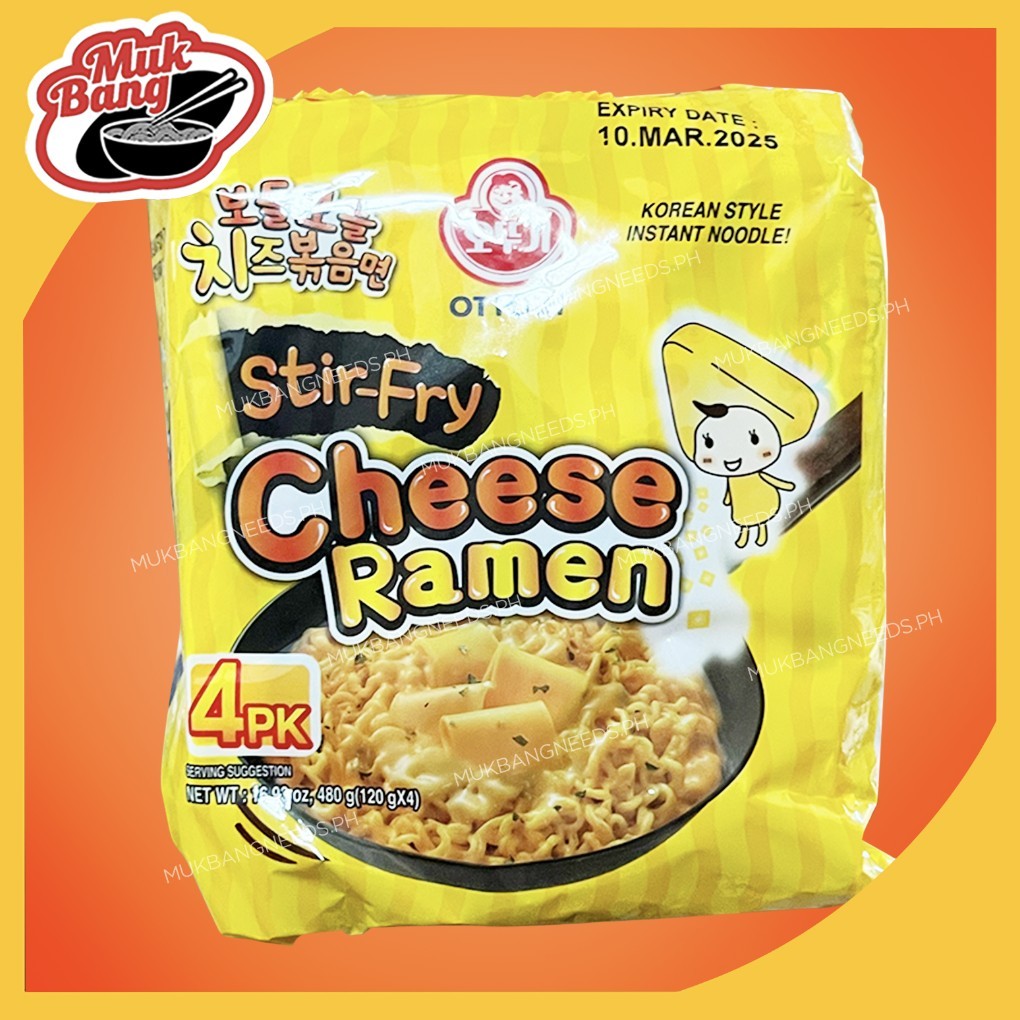 Ottogi Bodle Bodle Cheese Ramen Plain /Spicy 111g x 4pcs | Shopee Philippines