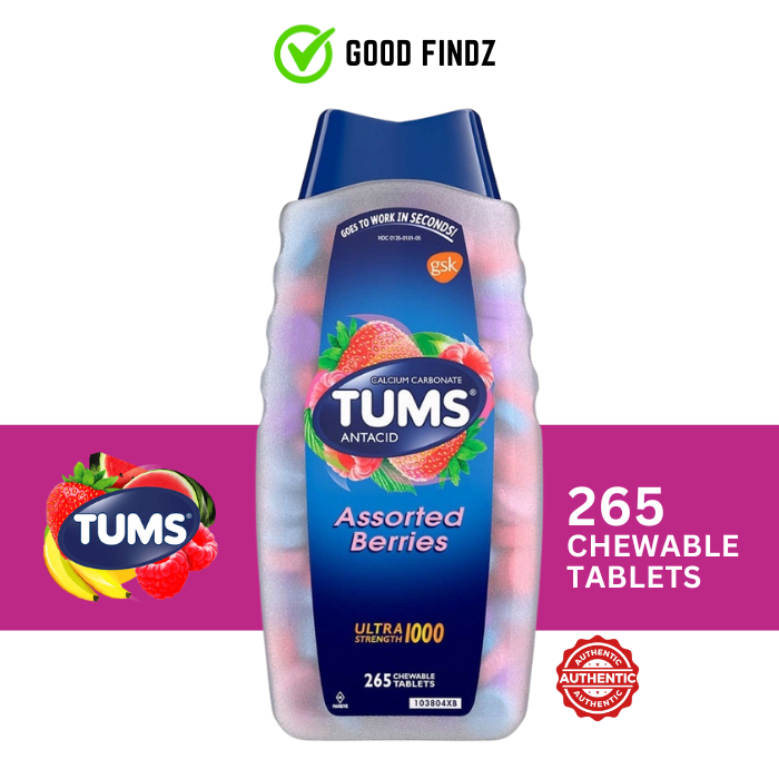 Tums Antacid ULTRA STRENGHT 1000 Chewable Tablets | Shopee Philippines