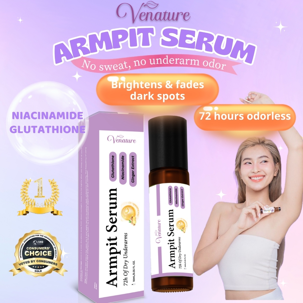 Venature Armpit Serum Antibacterial deodorant For Armpits prevents ...