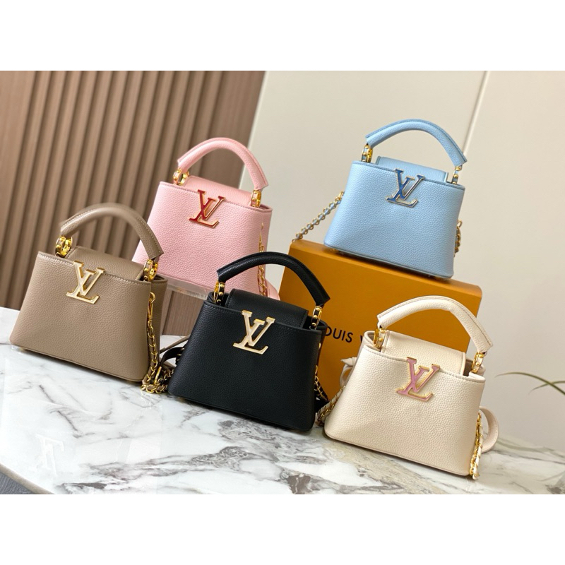 UPGRADED Master Grade | LV Milky Way Capsule Capucines Mini | Shopee ...