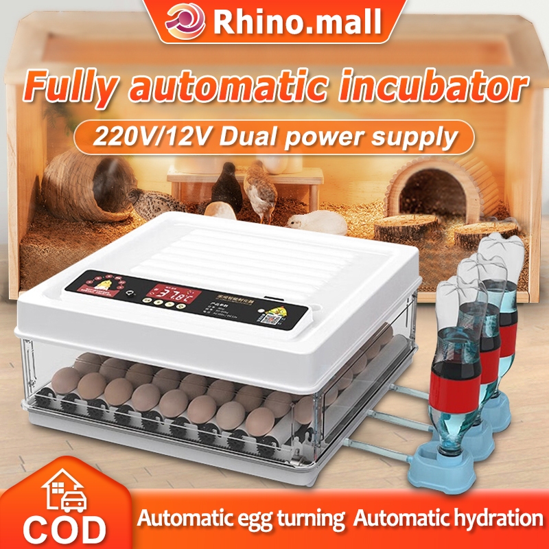 Incubator 130 pieces fully automatic incubator intelligent digital ...