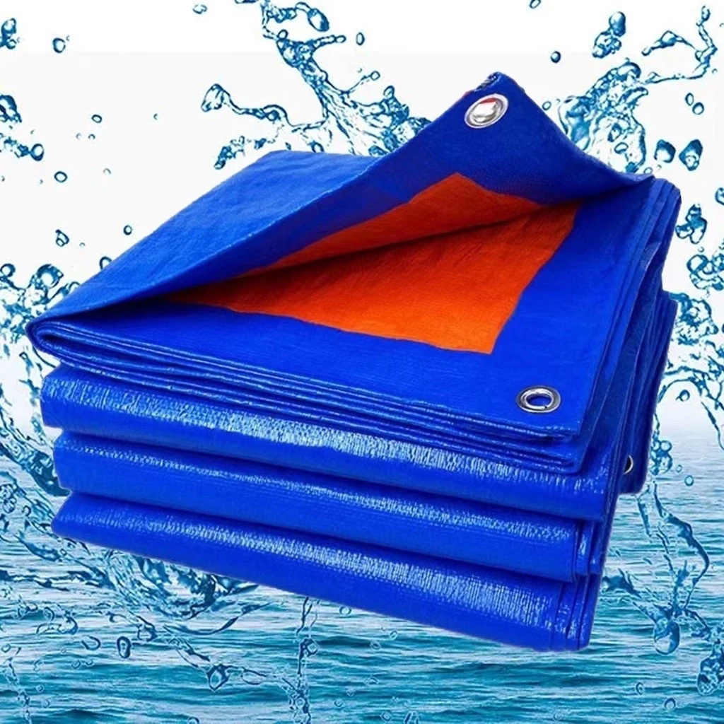 Cover Tolda Blue Orange Lona Tarpaulin 8X6FT 8X9FT 8X12FT 8X15FT 8X18FT ...