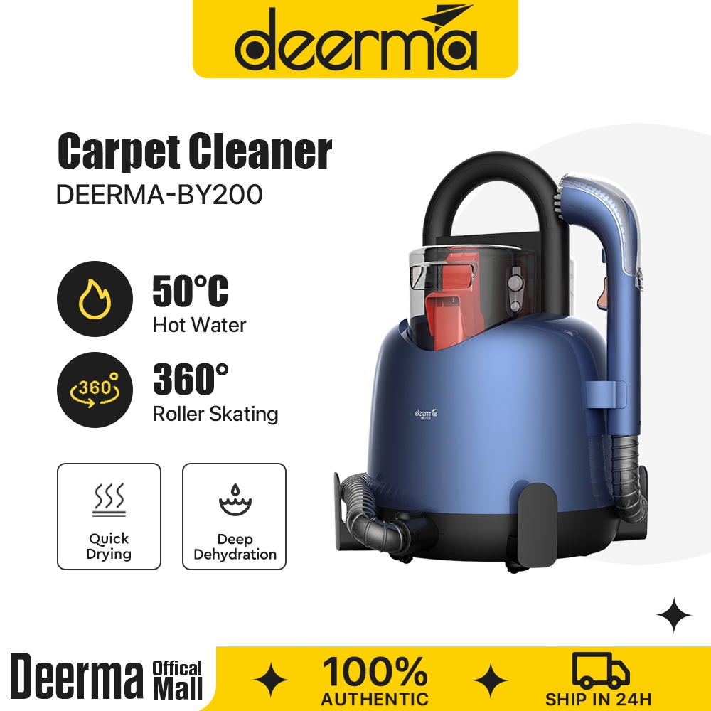 Deerma BY200 Fabric cleaner Carpet and Upholstery Cleaner Wet And Dry Vacuum Cleaner For Carpet ...