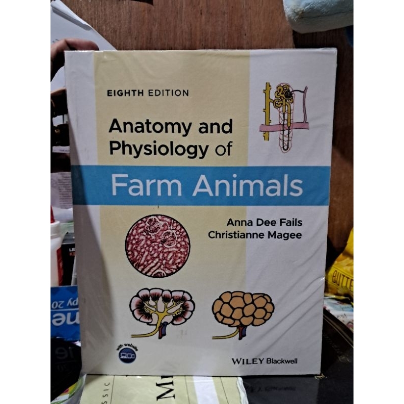 Anatomy and Physiology of Farm Animals 8th edition by Fails Magee Brand ...