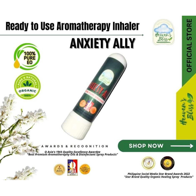Heaven's Bliss Anxiety Ally Inhaler | Shopee Philippines