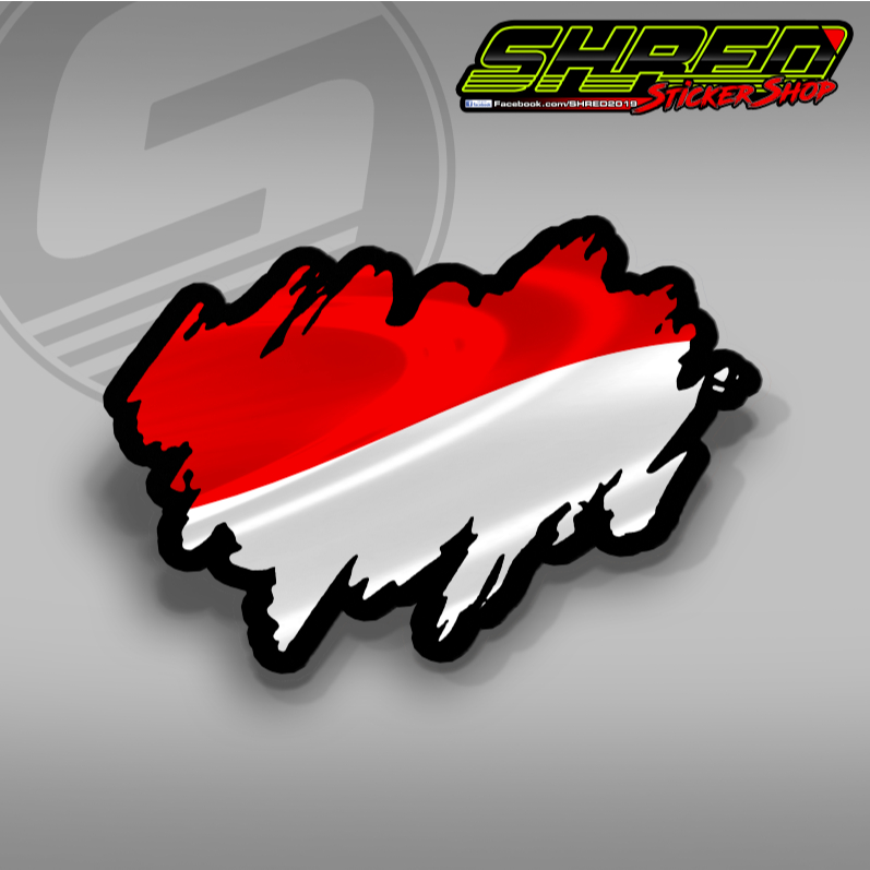 INDONESIA Flag Sticker | Shopee Philippines