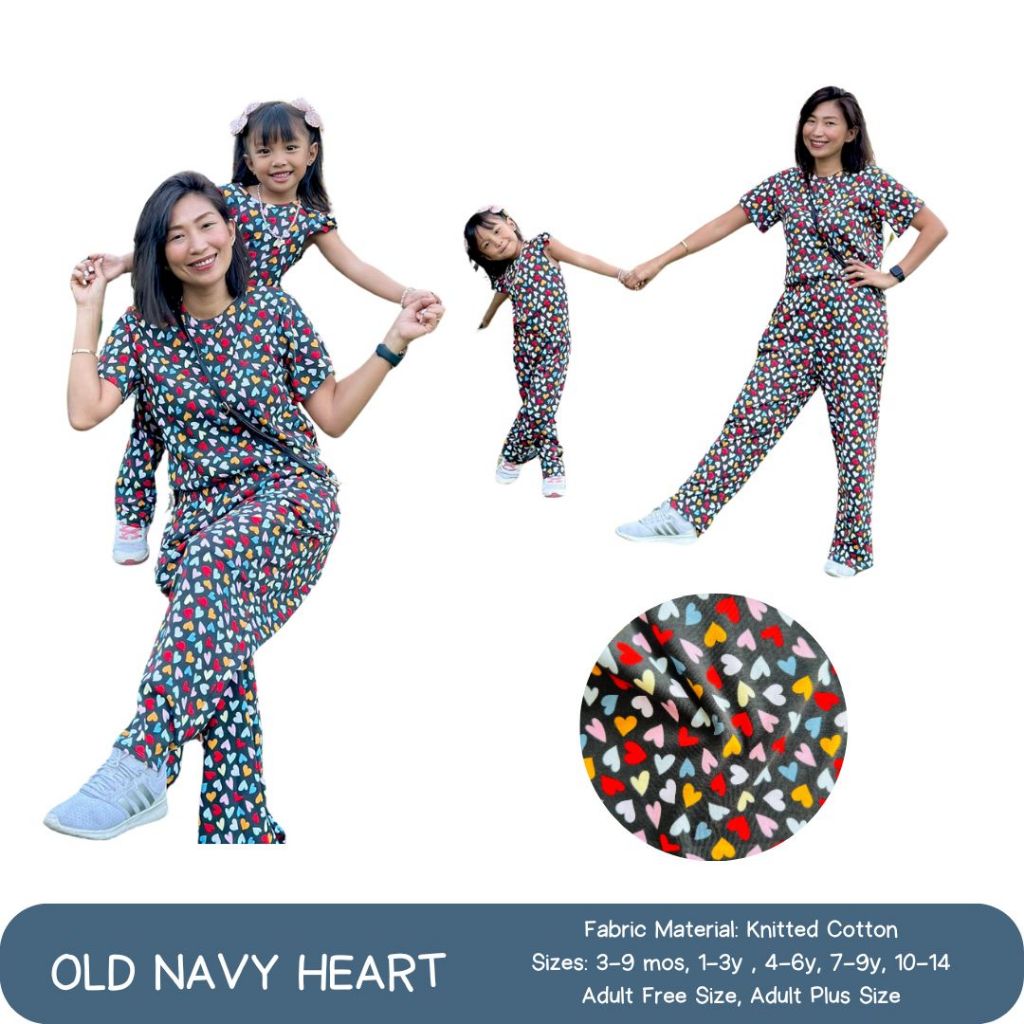 PP Apparel Kids Mother & Daughter Twinning Terno for Kids Adult High ...