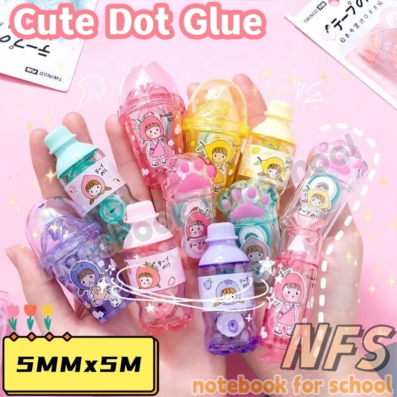 NFS Cute Candy Double Sided Adhesive Dot Glue Tape Scrapbooking Crafts ...