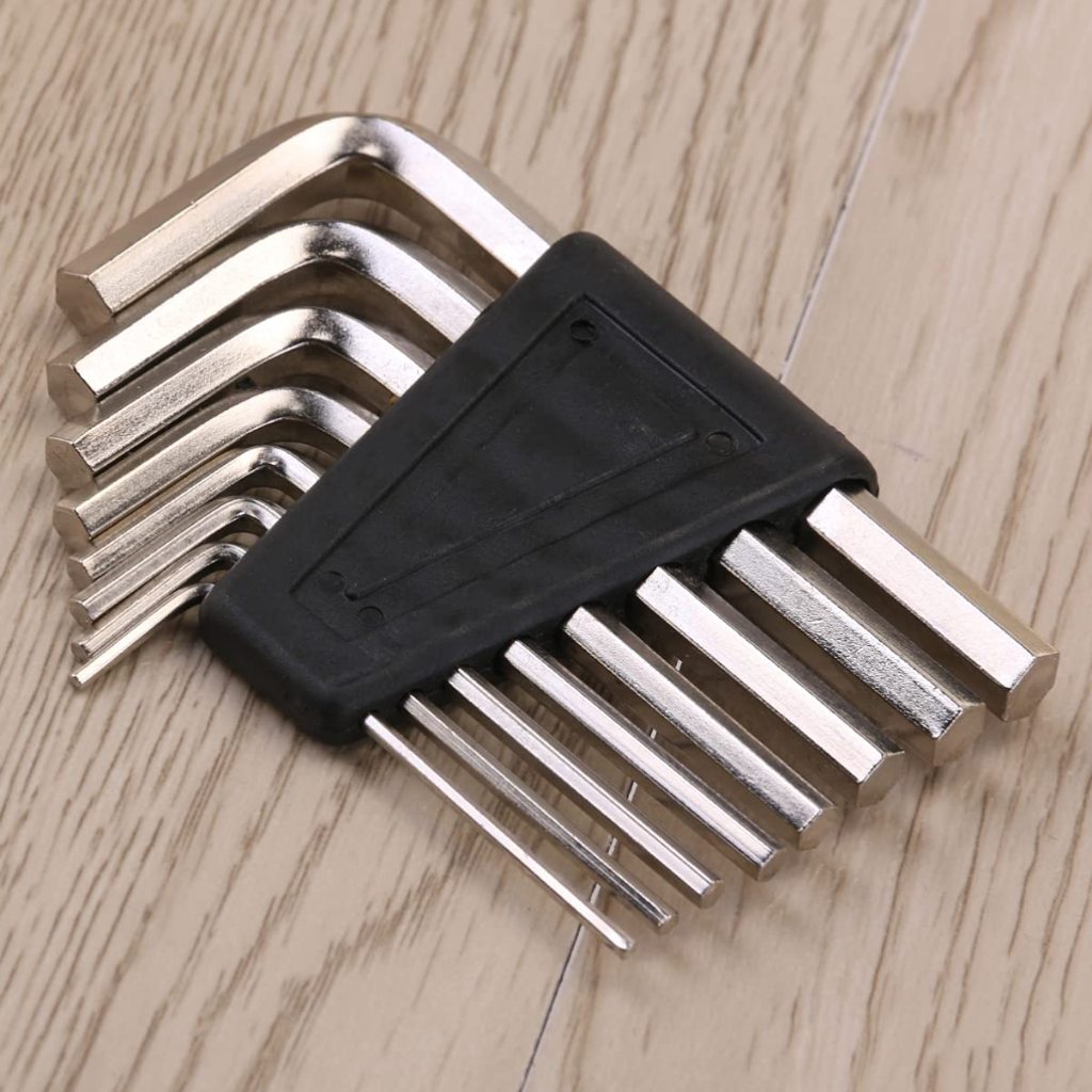 Hexagonal Wrench Set Stainless Steel Hex Key Screwdriver 9PCS SET ...