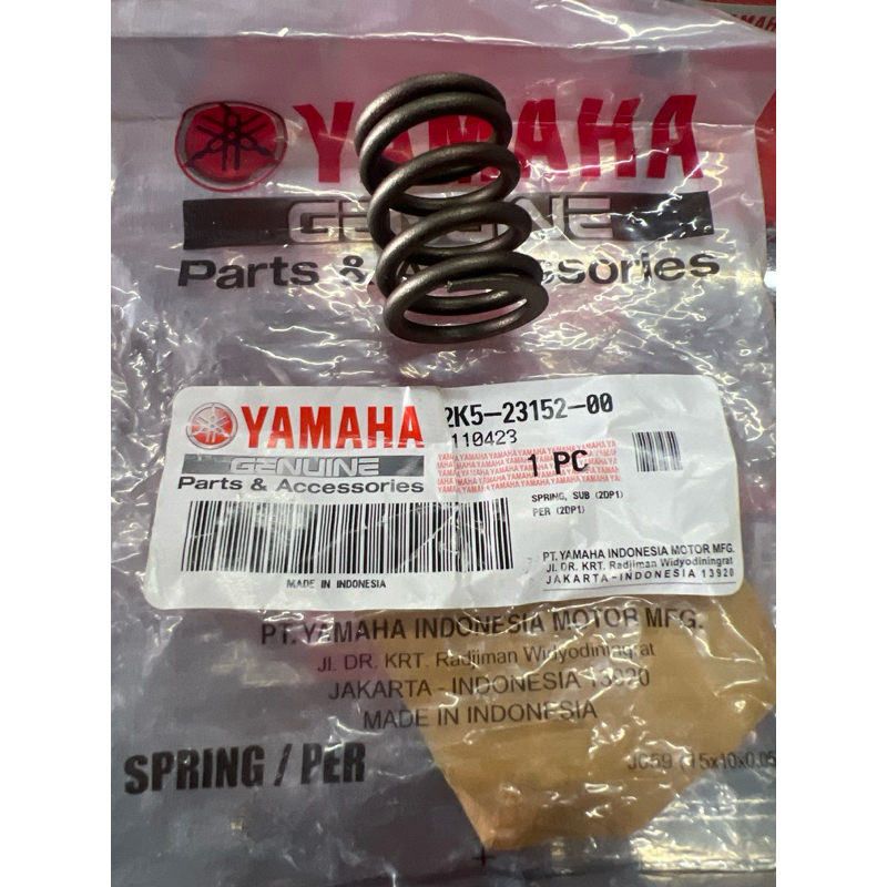 2K5-23152-00 GENUINE FORK SPRING, SUB NMAX V1/NMAX V2 (SOLD PER PIECE ...