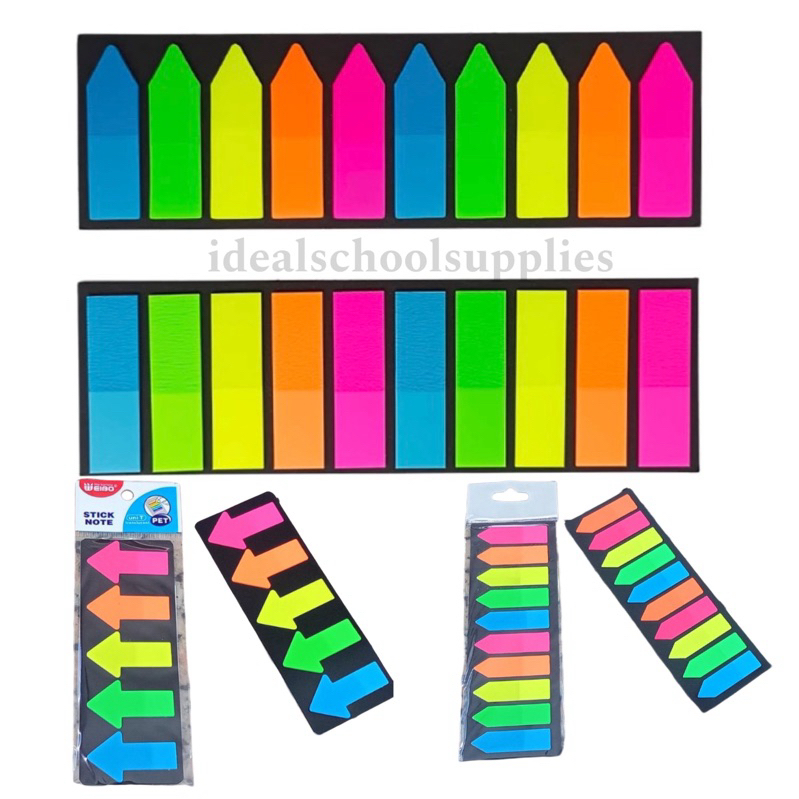 Colorful Sticky Notes Arrow Design | Shopee Philippines