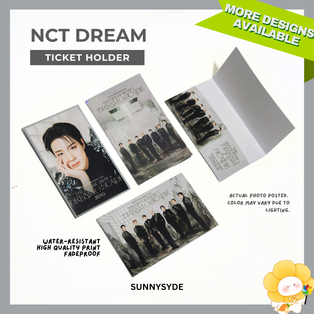 NCT DREAM Ticket Holder Envelope for The Dream Show 3: Dream( )scape TDS3 | Shopee Philippines