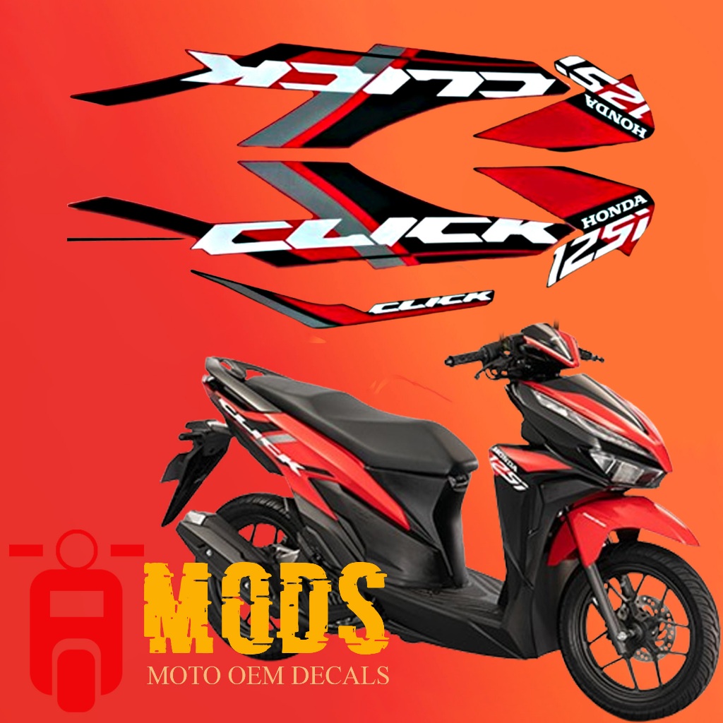 HONDA CLICK V2 2021 Stock Decal/Sticker | Shopee Philippines