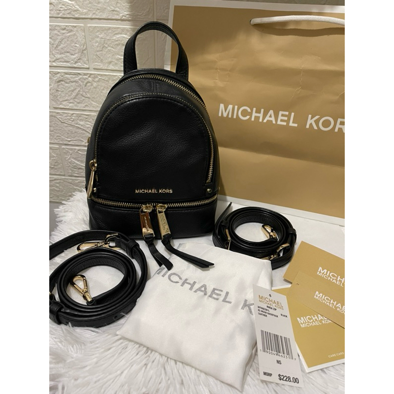 MICHAEL KORS RHEA MINI BACKPACK | Shopee Philippines