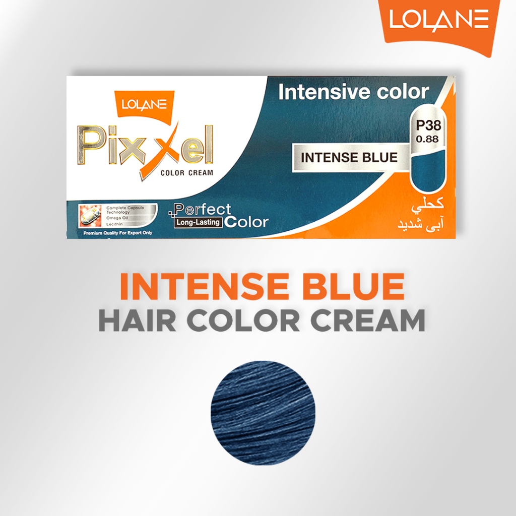 LOLANE Hair Color Pixxel in Intense Blue P38 | Shopee Philippines