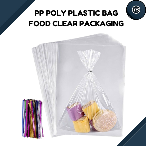 PP Poly Plastic Bag No Adhesive Food Clear Packaging | Shopee Philippines