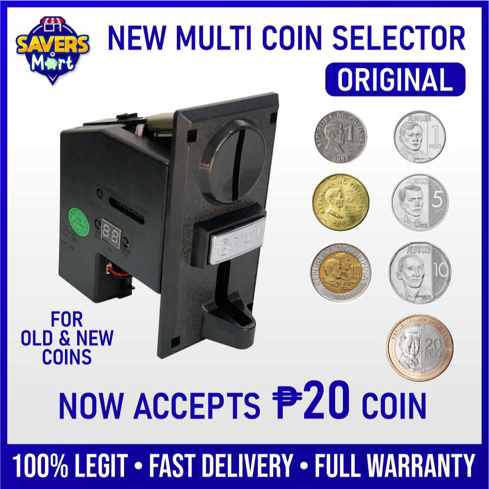 Universal Multi Coin Selector for ALL KINDS of Coins / Original Pilum ...