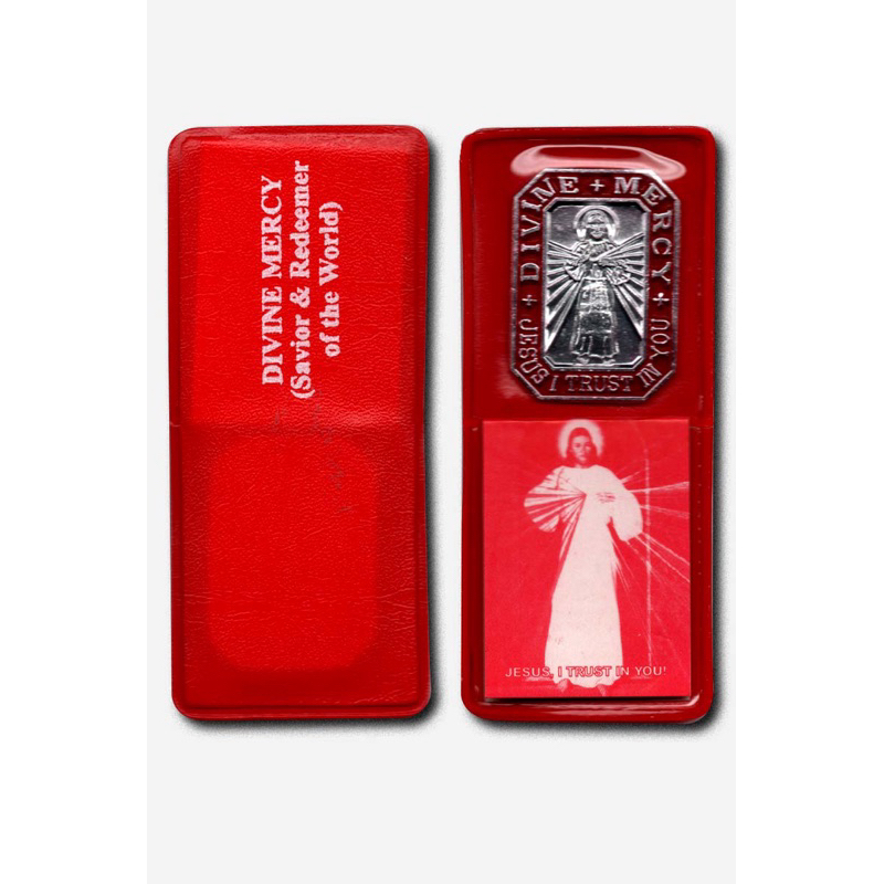Divine Mercy Pocket Prayer - (Aluminum Red) | Shopee Philippines