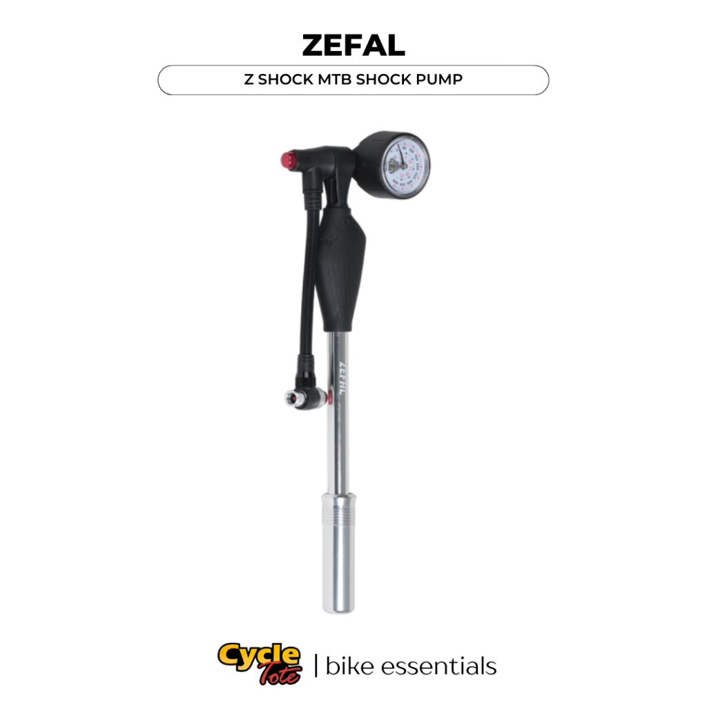 Zefal Z Shock MTB Shock Pump High Pressure Pump for Suspension Fork ...
