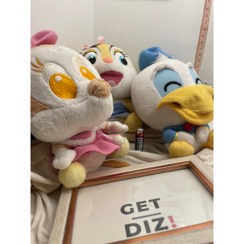 Minnie - Clarice - Donald Duck Disney Mascot Big Head Plushies | Shopee ...