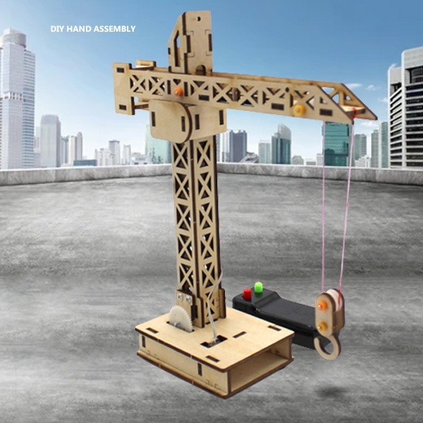 Kids DIY Science Toy Educational Scientific Experiment Kit Windmill ...