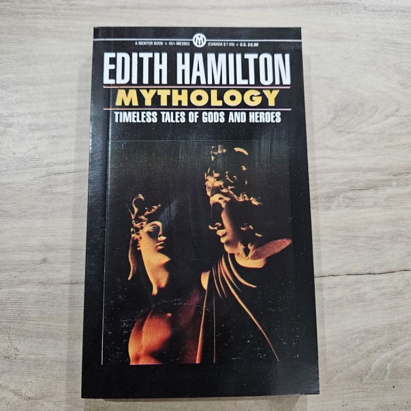Edith Hamilton MYTHOLOGY timeless tales of god and heroes | Shopee ...