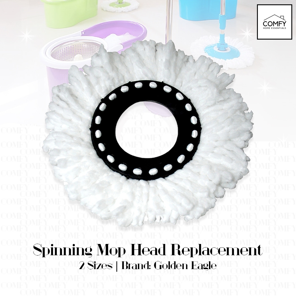 Microfiber 360 Magic Mops Spinnable Tournado Spin Mop Head Replacement ...