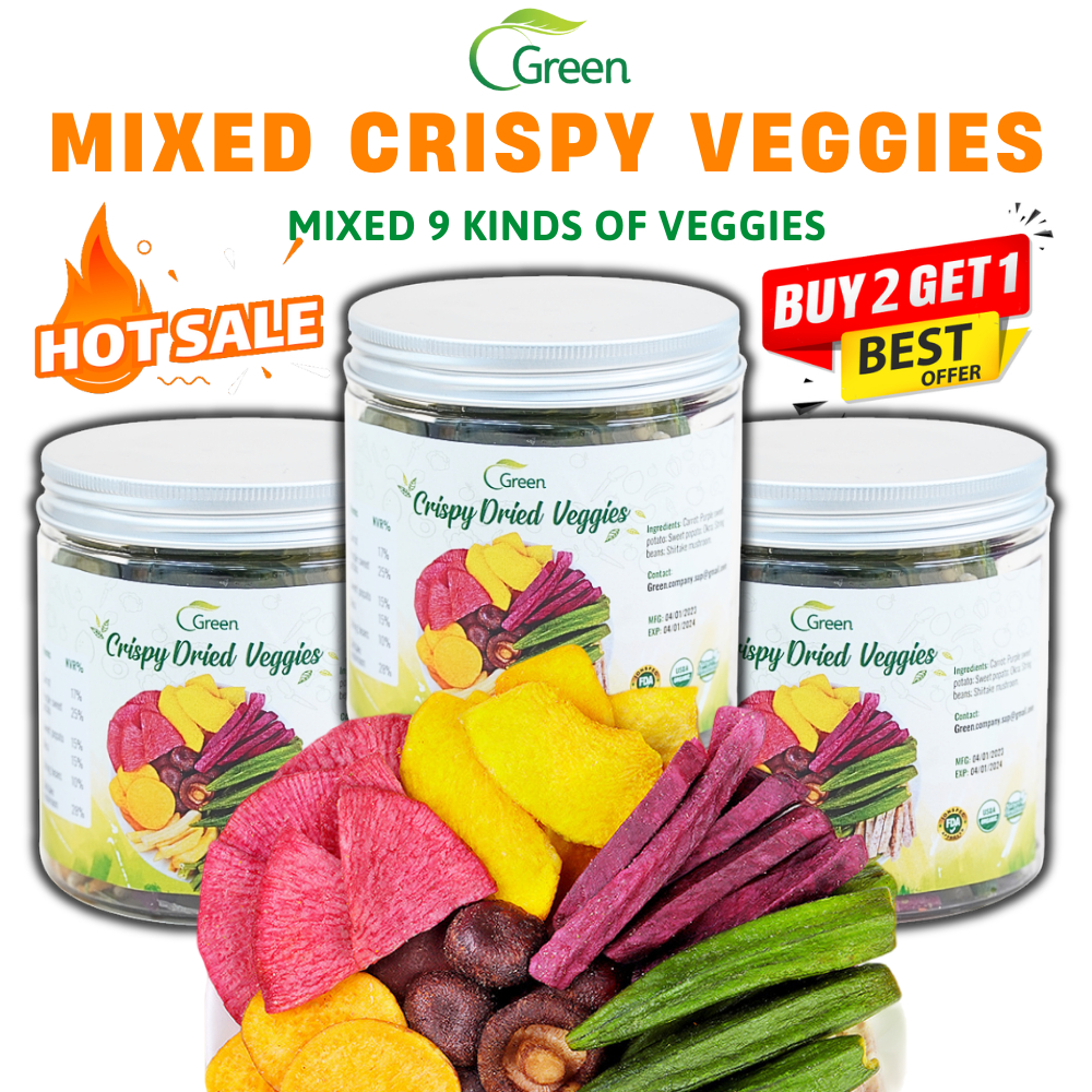 Mix Crispy Veggies Dried Veggie Chips Crispy Vegetable Chips Dried ...